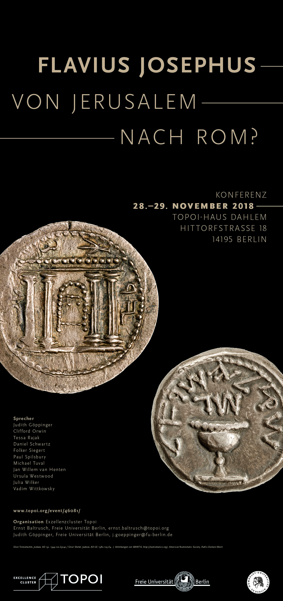 Flavius Josephus – von Jerusalem nach Rom? | Topoi